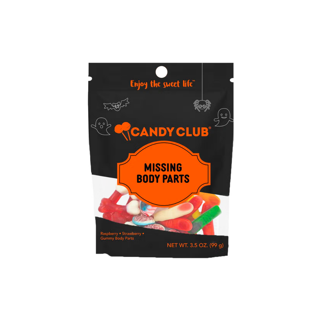 Missing Body Parts Candy Bag - Halloween Collection – Golden Hour Gift Co