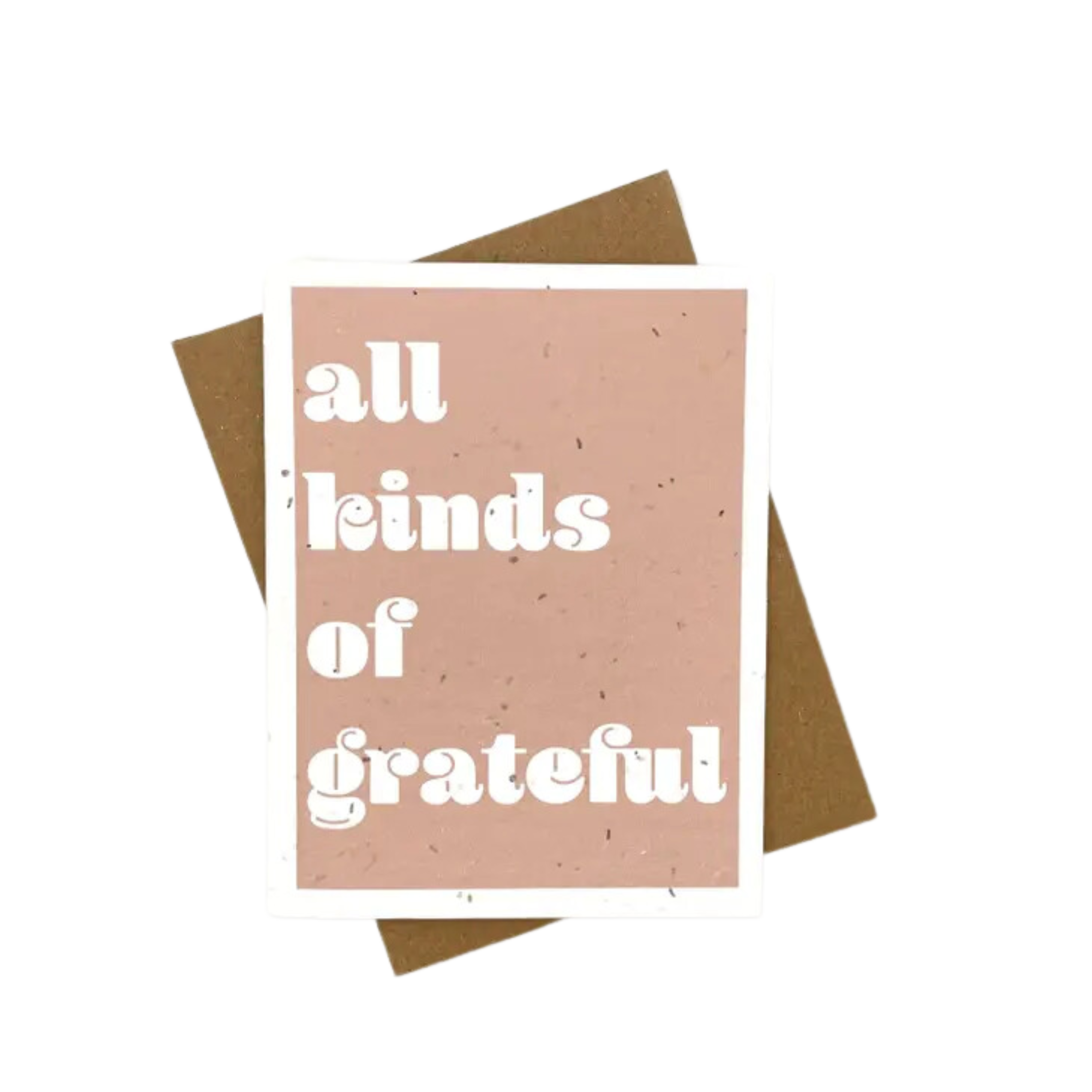 All Kinds of Grateful Plantable Card – Golden Hour Gift Co