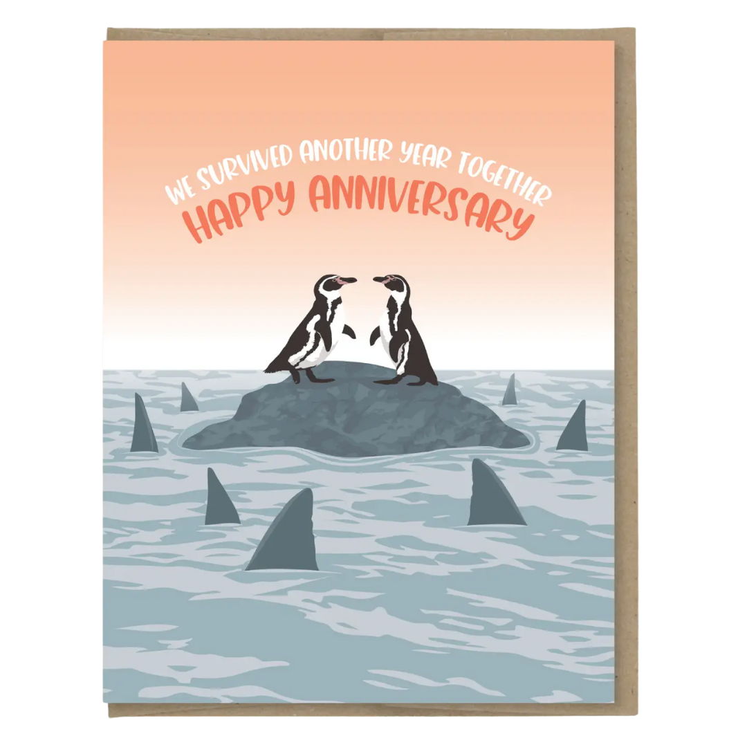 Survived Another Year Anniversary Card – Golden Hour Gift Co