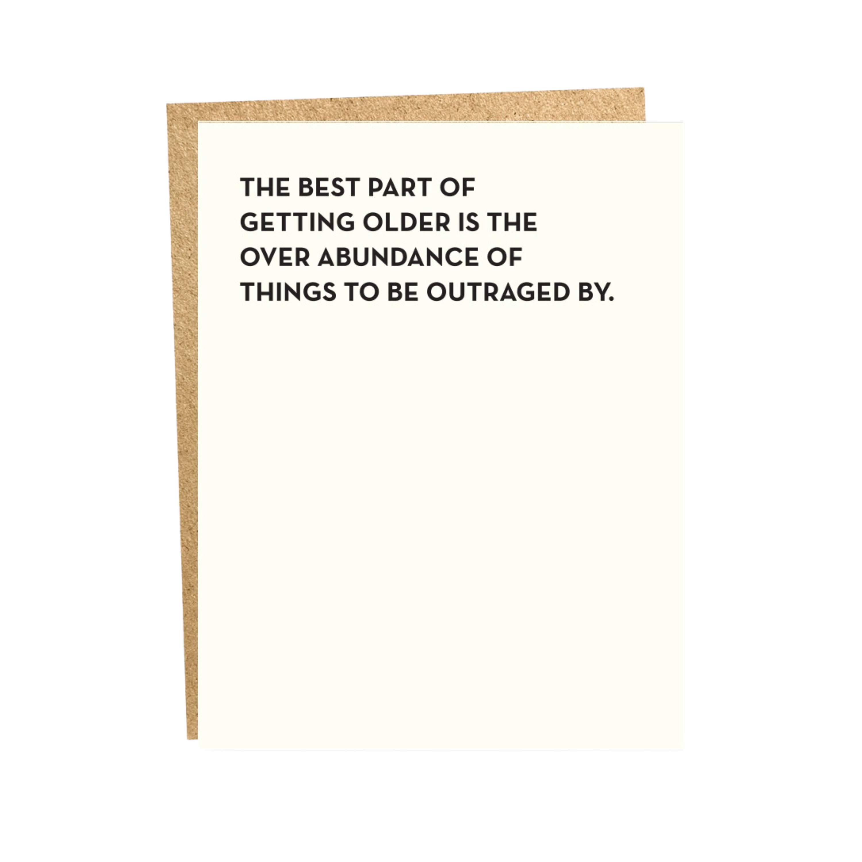 Outrage Card – Golden Hour Gift Co