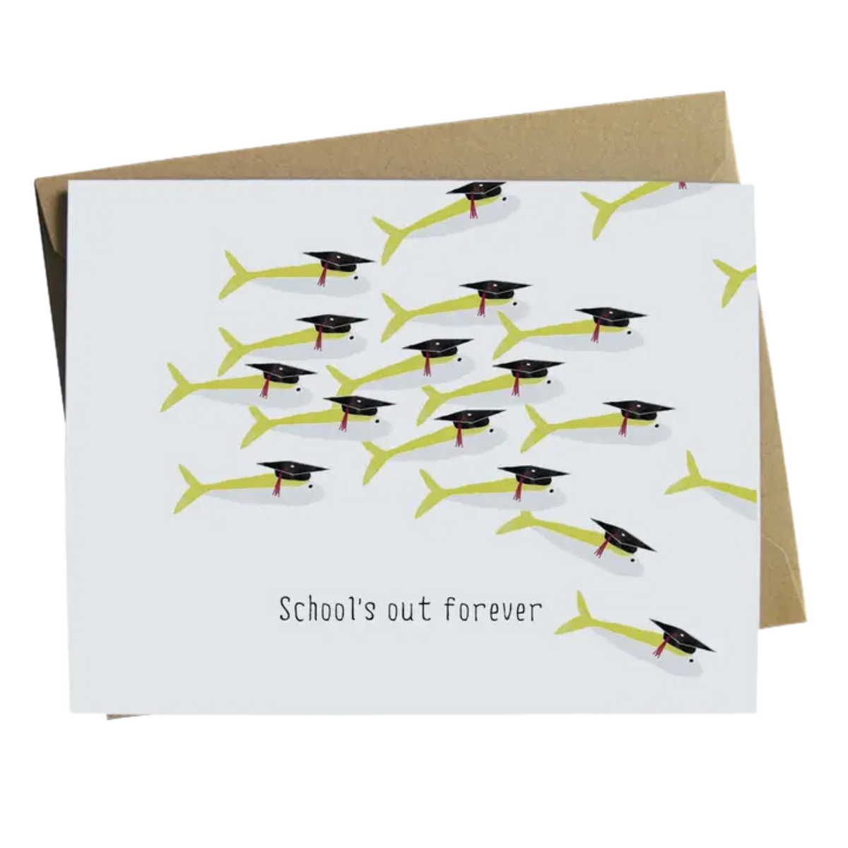 School of Fish Graduation Card – Golden Hour Gift Co