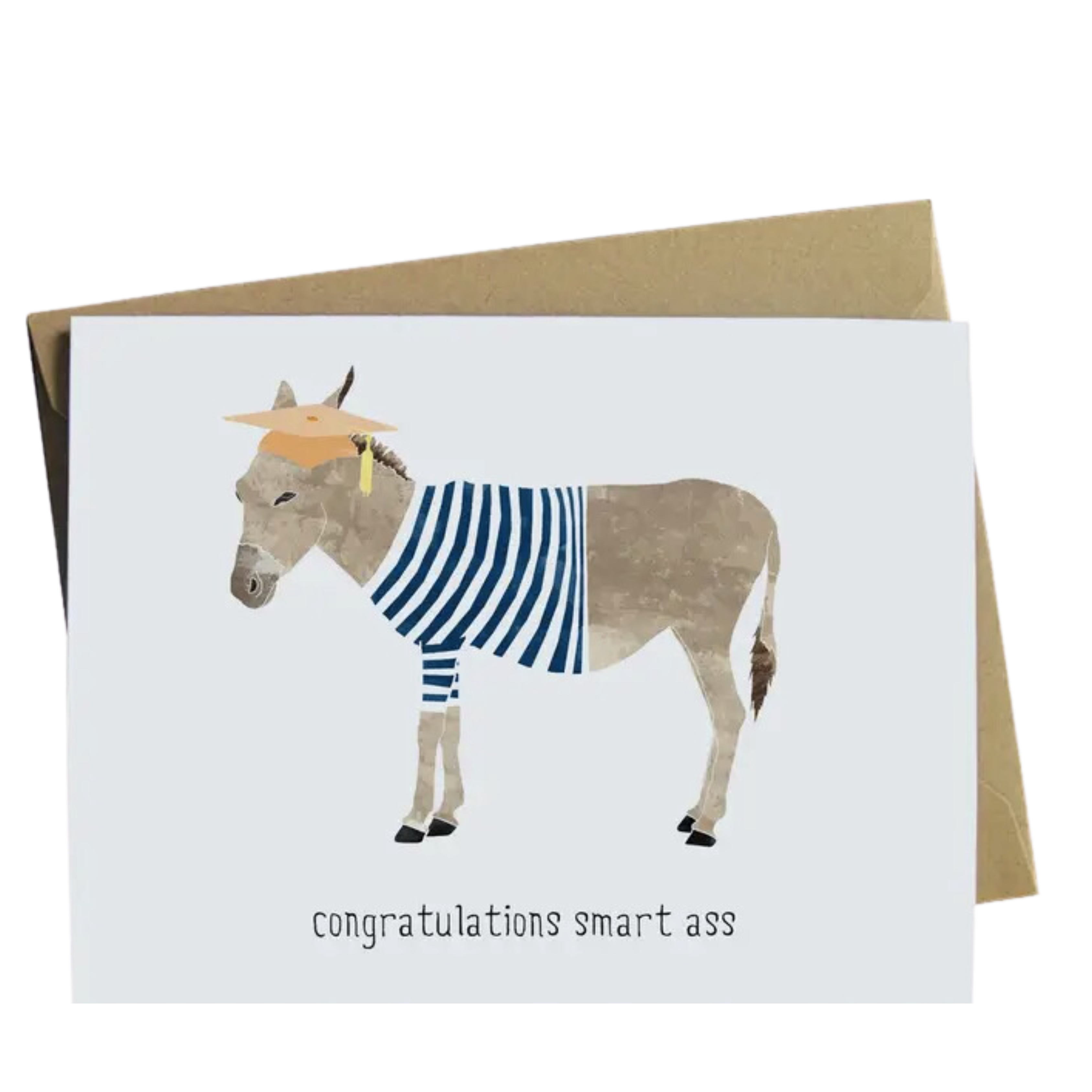 Donkey Graduation Card – Golden Hour Gift Co