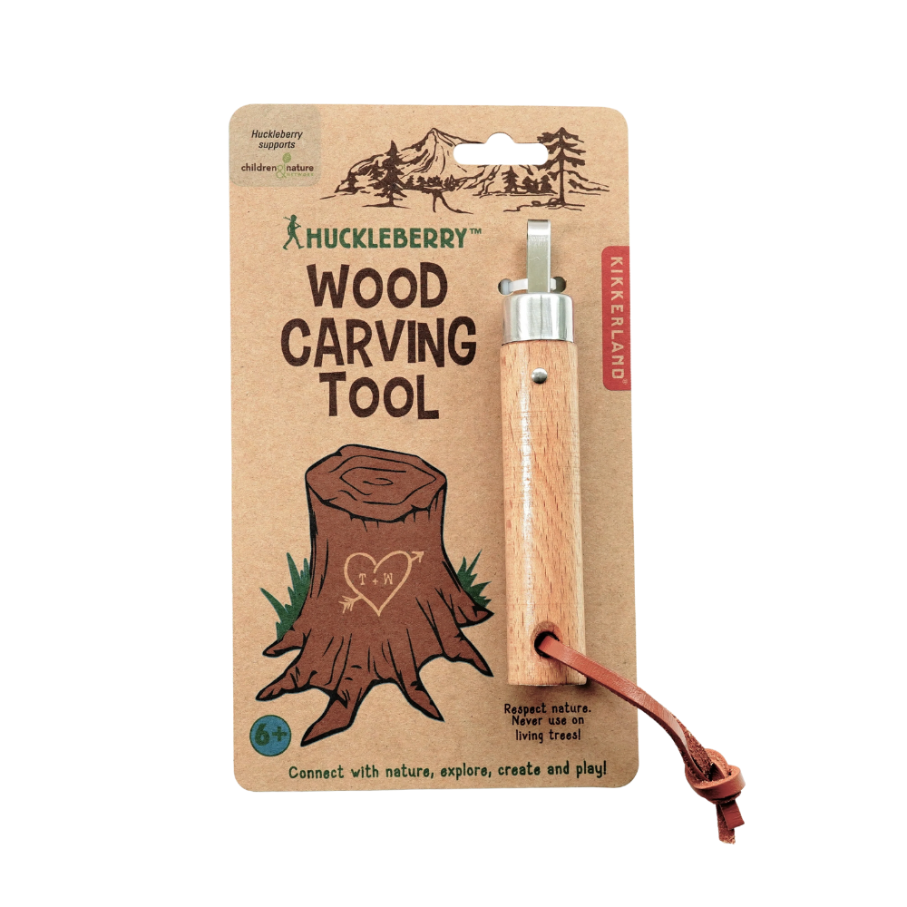 Huckleberry Wood Carving Tool – Golden Hour Gift Co