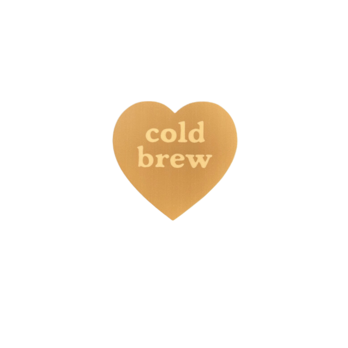Cold Brew Sticker – Golden Hour Gift Co