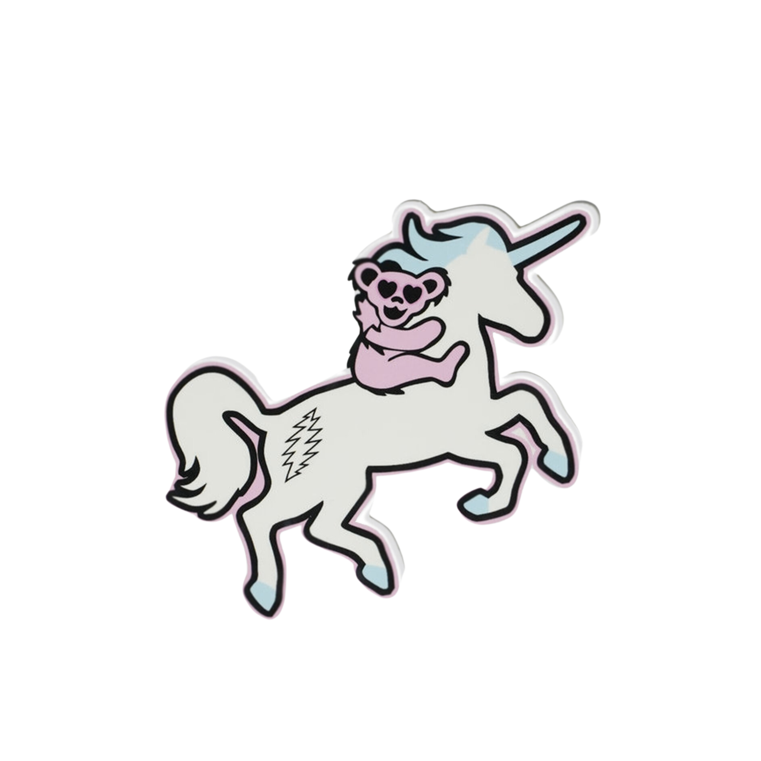 Trixy Starr X Grateful Dead Dancing Bear Unicorn Besties Sticker ...