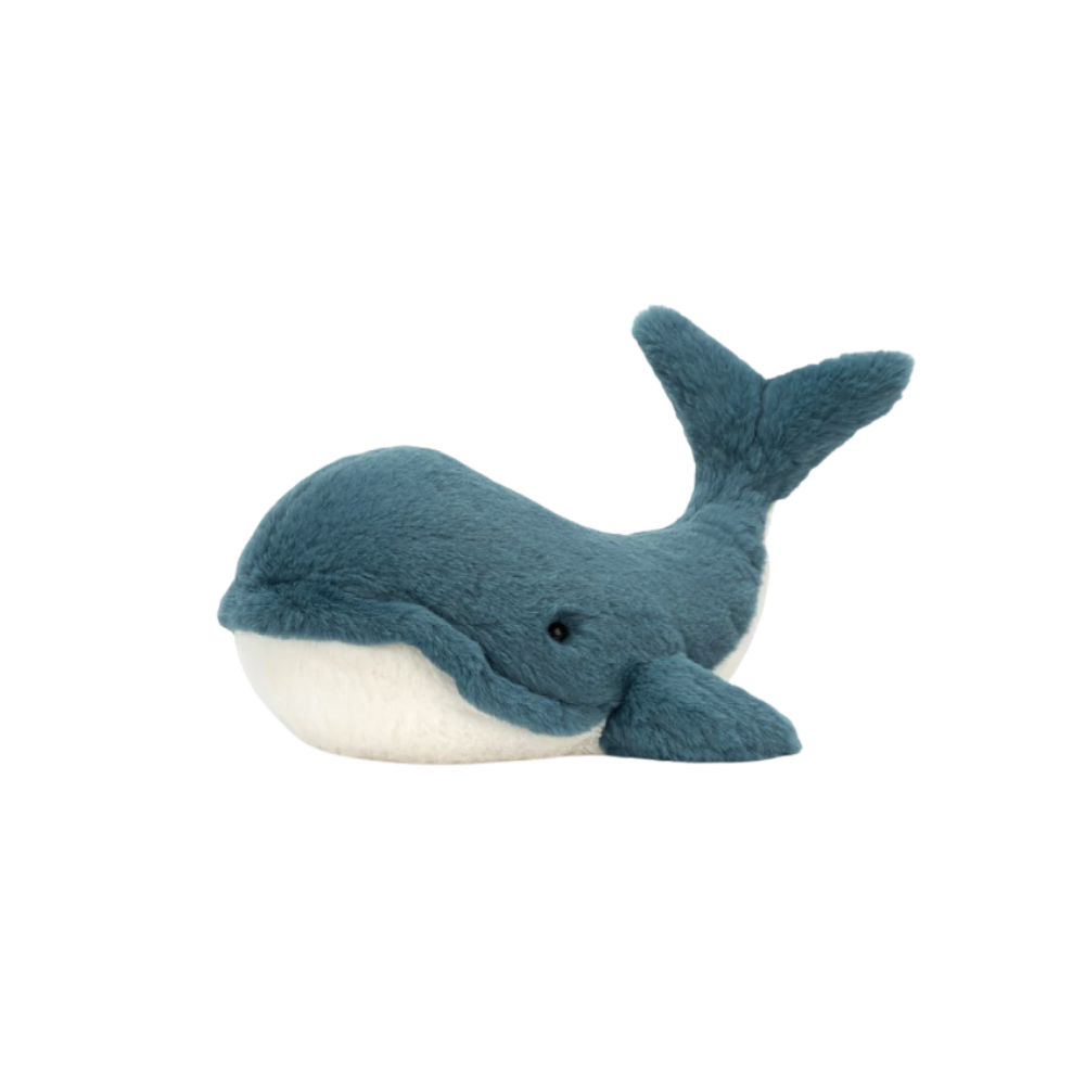 Wally Whale Stuffed Animal – Golden Hour Gift Co