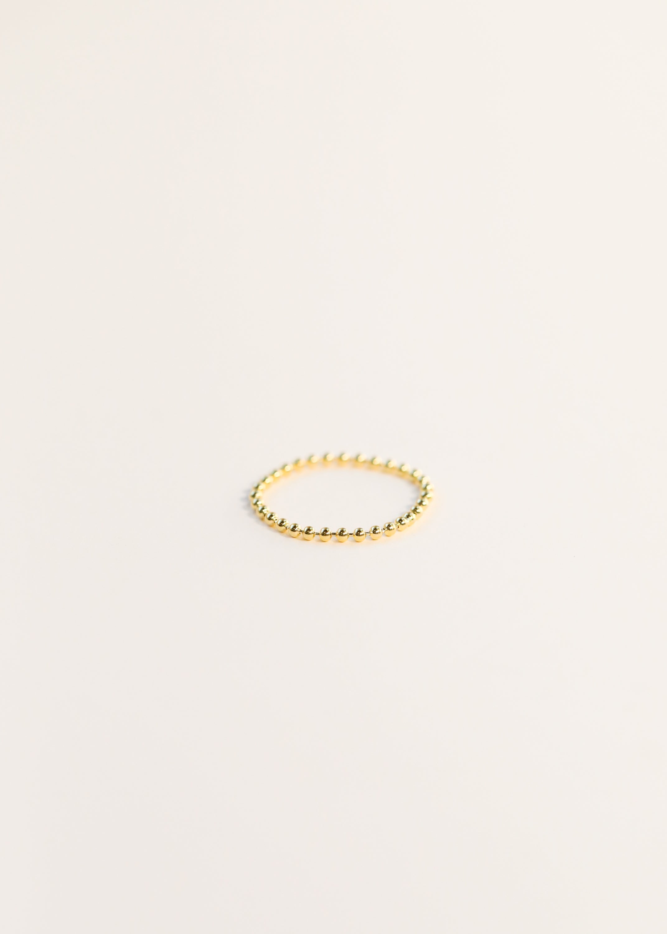 Ball Chain Ring – Golden Hour Gift Co