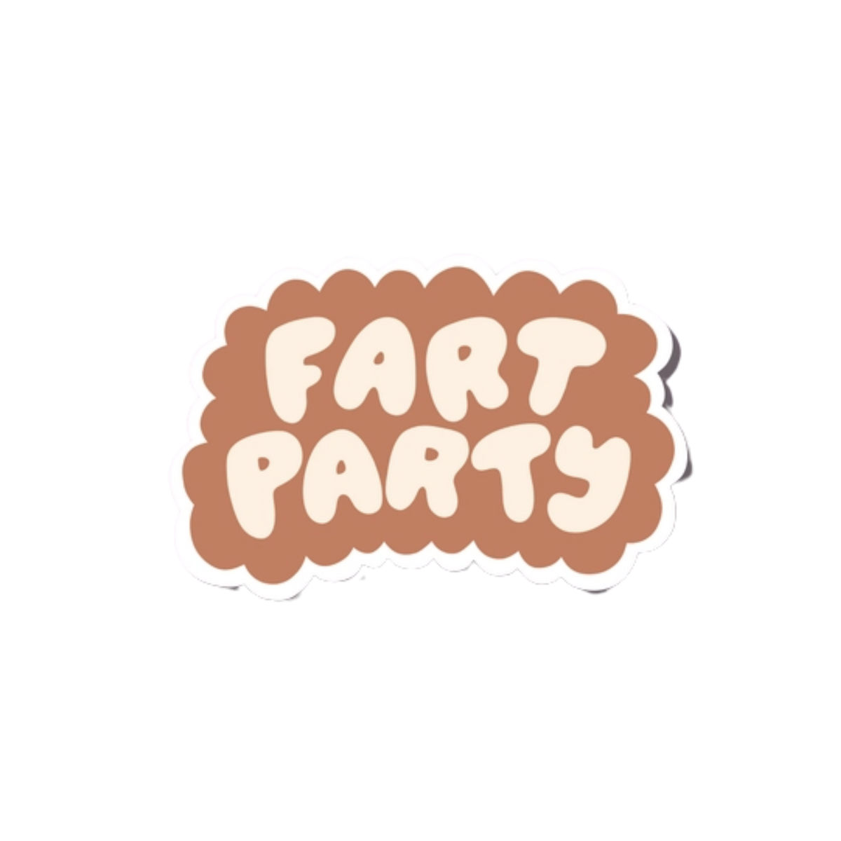 Fart Party Vinyl Sticker – Golden Hour Gift Co